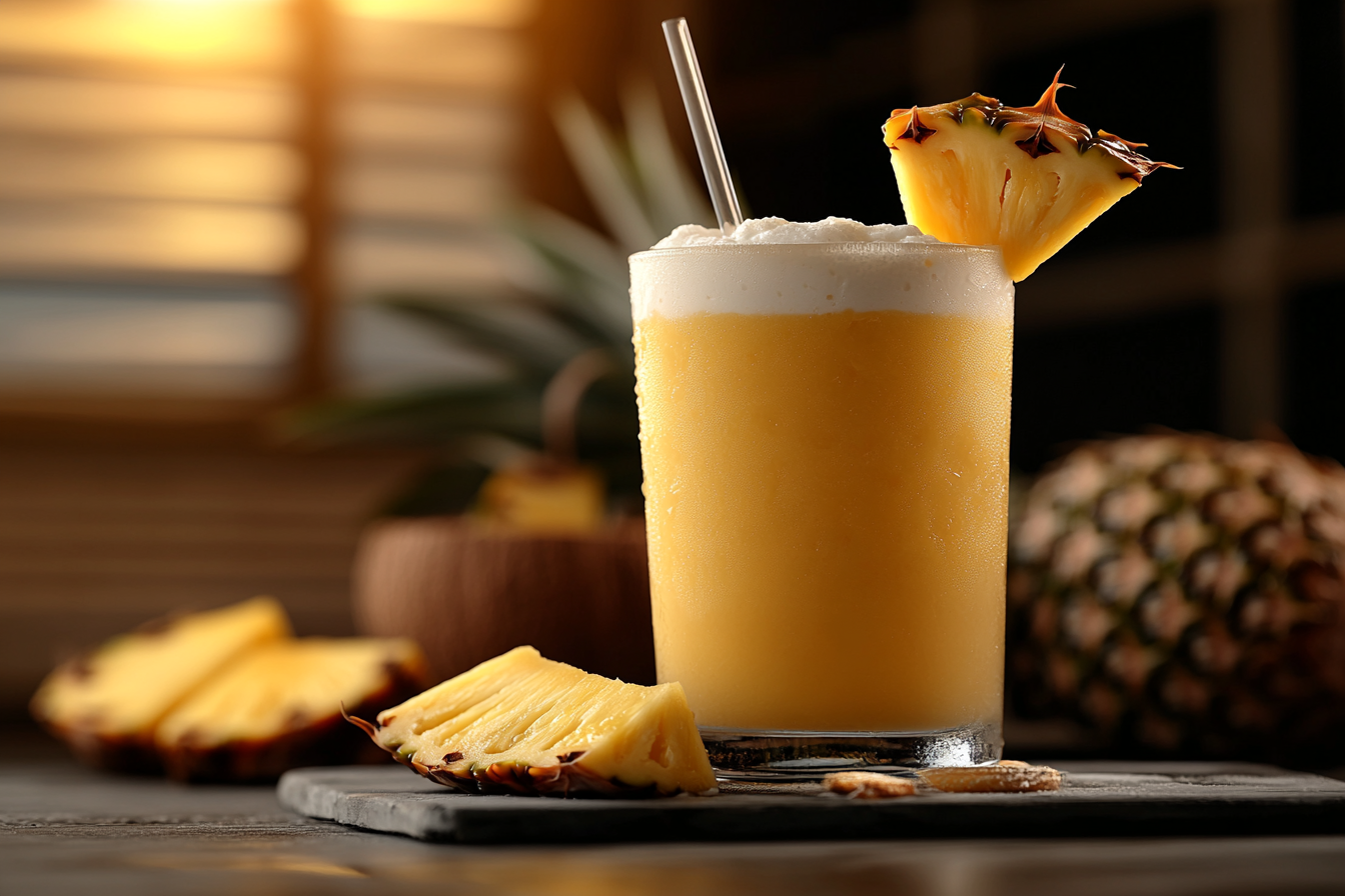 Virgin Piña Colada – Exotischer Cocktail ohne Alkohol 🌴🍍🥥