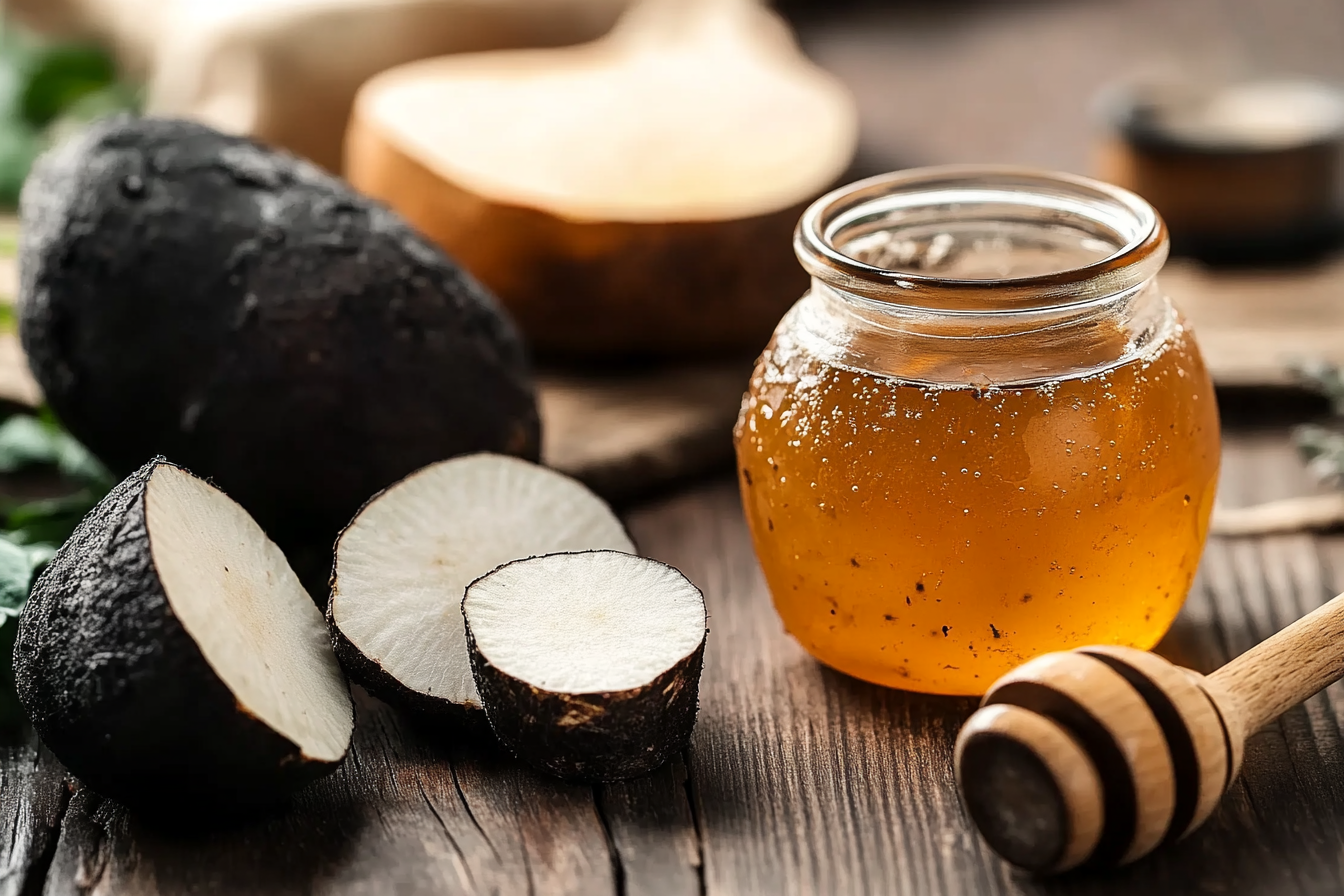 Rettich-Hustensaft selber machen – Natürliches Hausmittel bei Husten ...